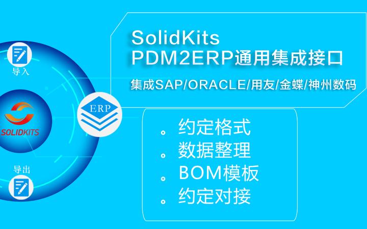 SolidKit.ERPs ERP集成接口工具(for SOLIDWORKS PDM) - 知乎