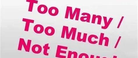 too many，too much 和 enough 的用法区别习题（答案及解析） - 知乎
