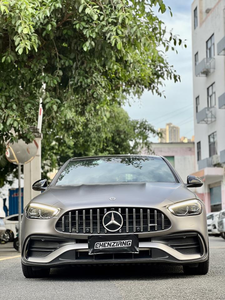 奔驰新C260L搭配AMG山灰加C43轮毂效果 - 知乎