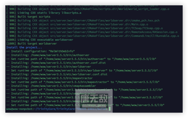 魔兽世界Trinitycore 3.3.5(24011)版本搭建详细教程 - 知乎