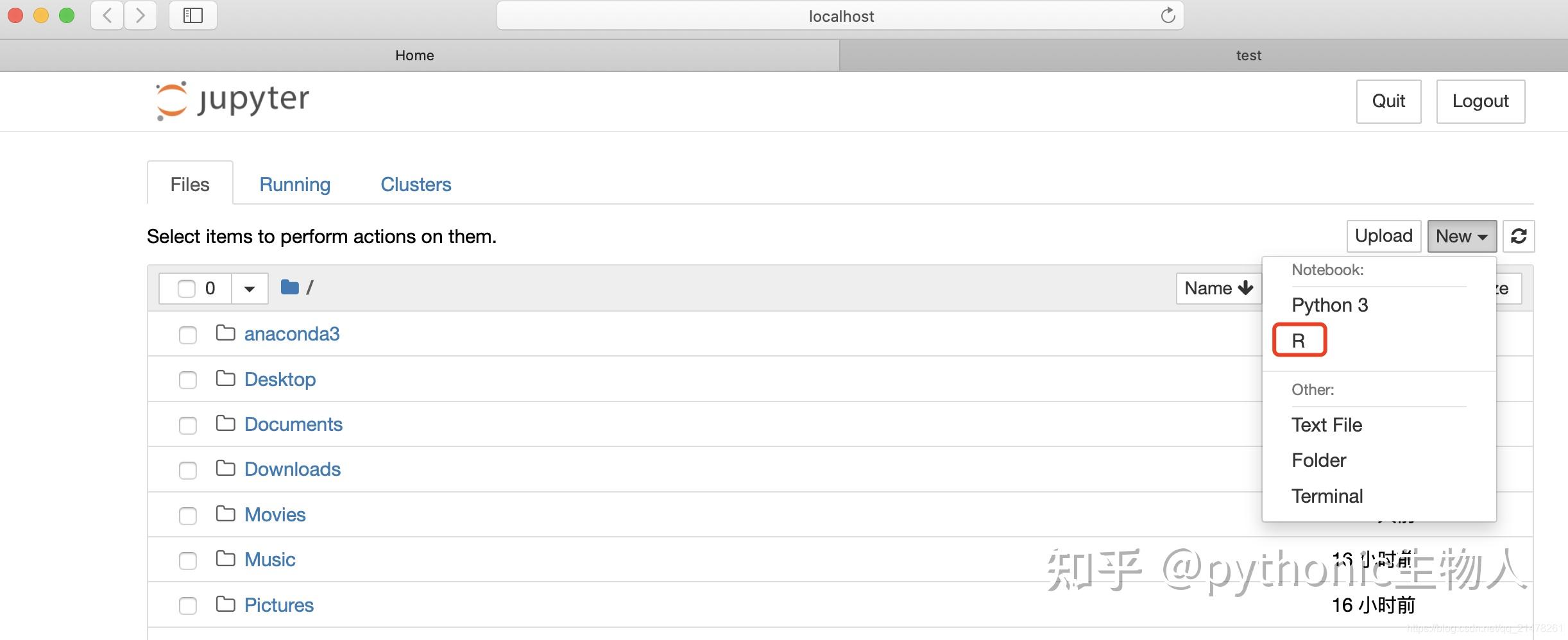jupyter notebook配置IRkernel（mac版） - 知乎