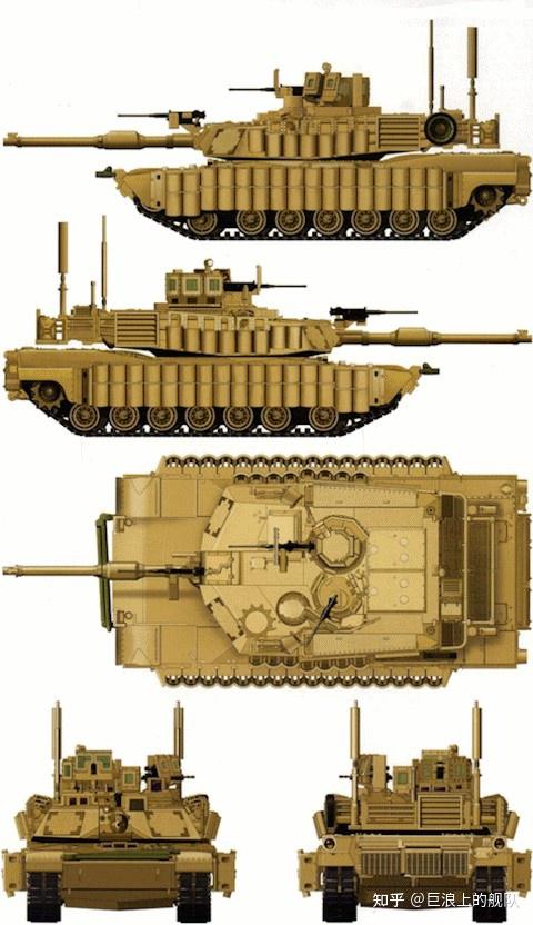 美国 M1A2 SEPv3 L55 坦克 - 知乎