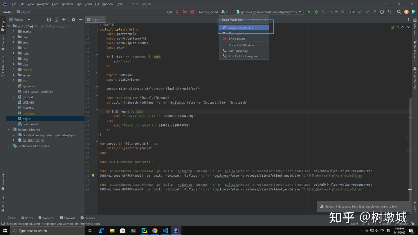 使用JetBrains Code-With-Me完成多平台协作 - 知乎