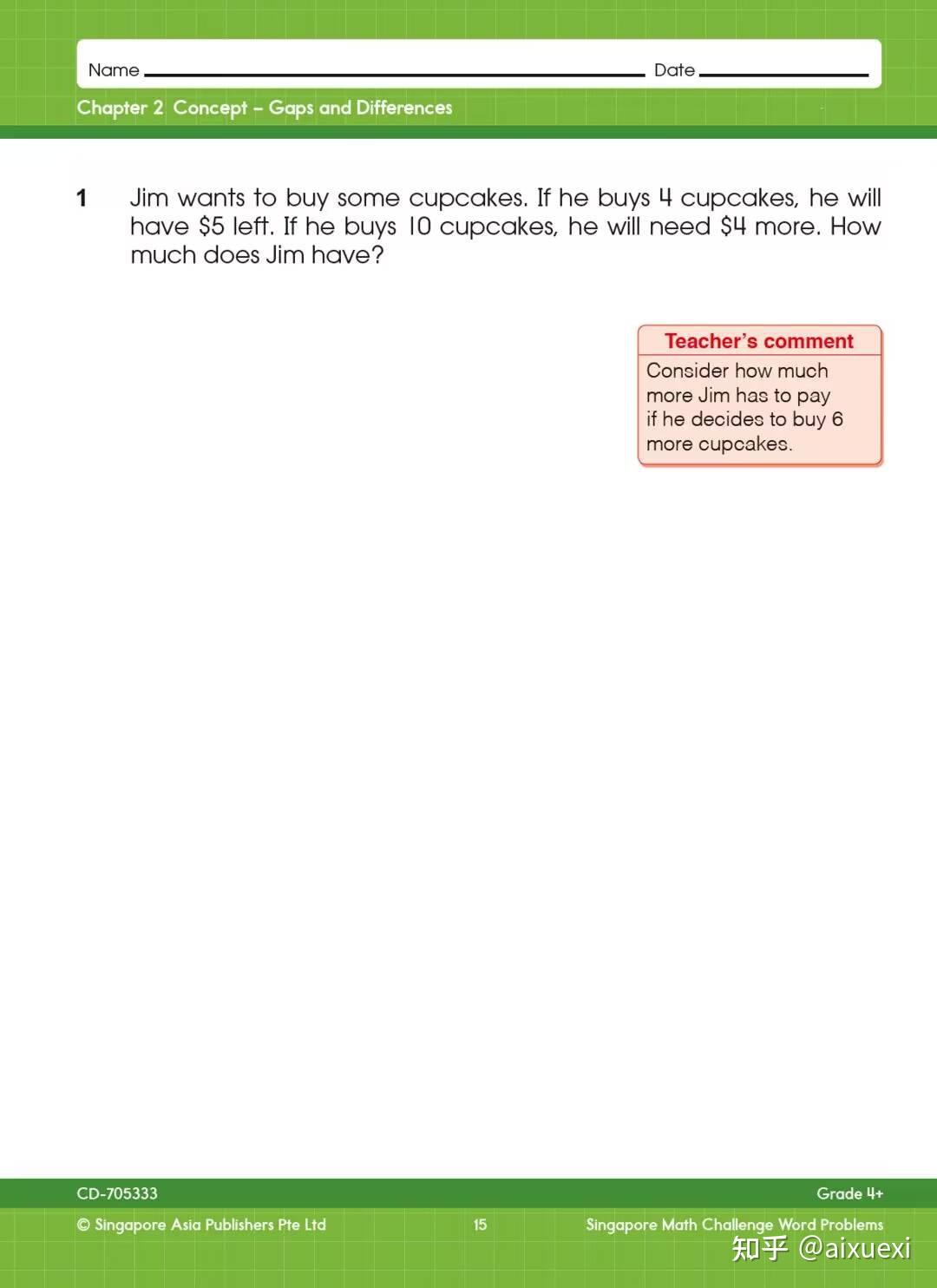 测试：这套教材Singapore Math Challenge Word Problems G2+～G4+ 共2本 英文原版PDF - 知乎