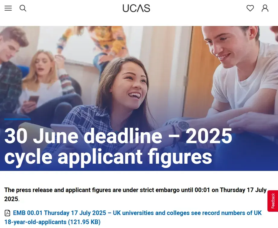 UCAS 2025最新数据：中国学生申请英国本科人数超3.3万，创历史新高 - 知乎