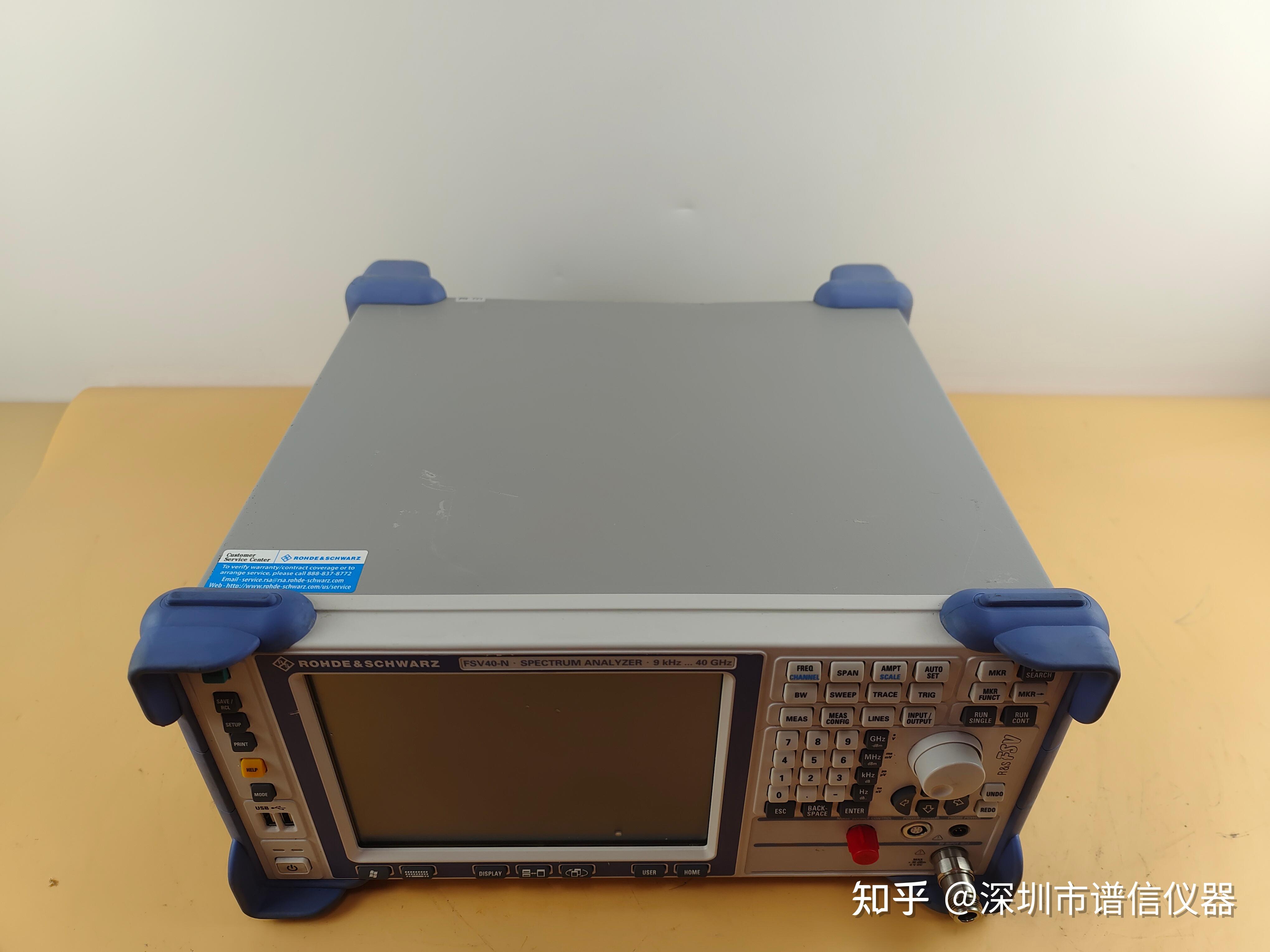 罗德与施瓦茨FSV40频谱分析仪40G频谱 - 知乎