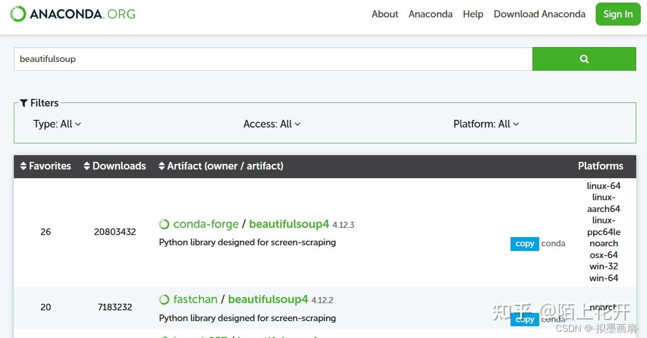 Python Conda安装包报错:PackagesNotFoundError两种解决方法 - 知乎