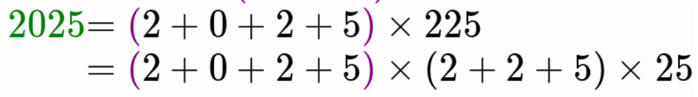 2025 这个数字在数学有什么特别之处，为什么？ - 知乎