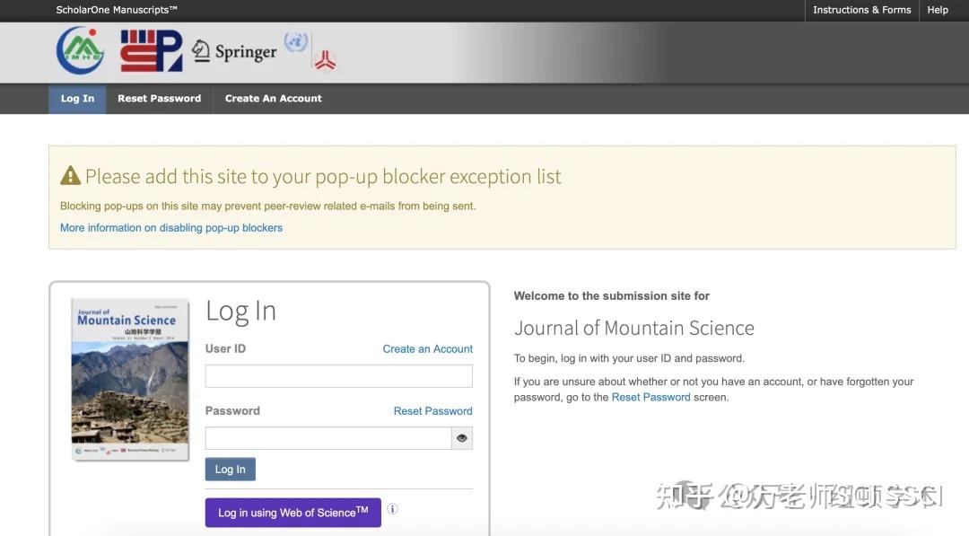 H407《Journal of Mountain Science》环境大类，中科院四区，因子2.3 - 知乎