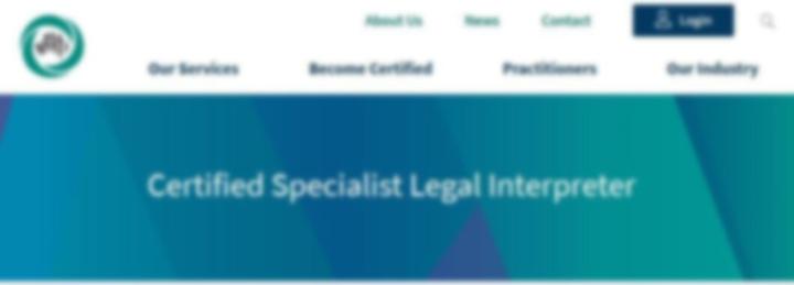 法律口译专项认证 Certified Specialist Legal Interpreter (CSLI) - 知乎