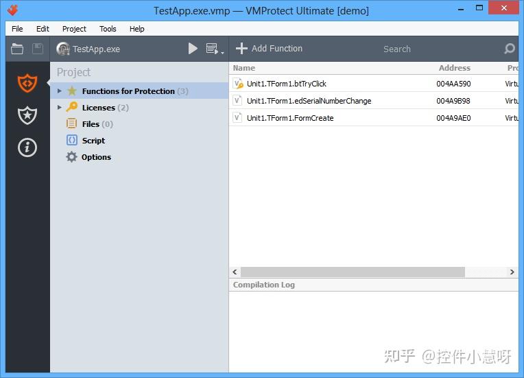 加密解密软件VMProtect教程：保护功能部分 - 知乎