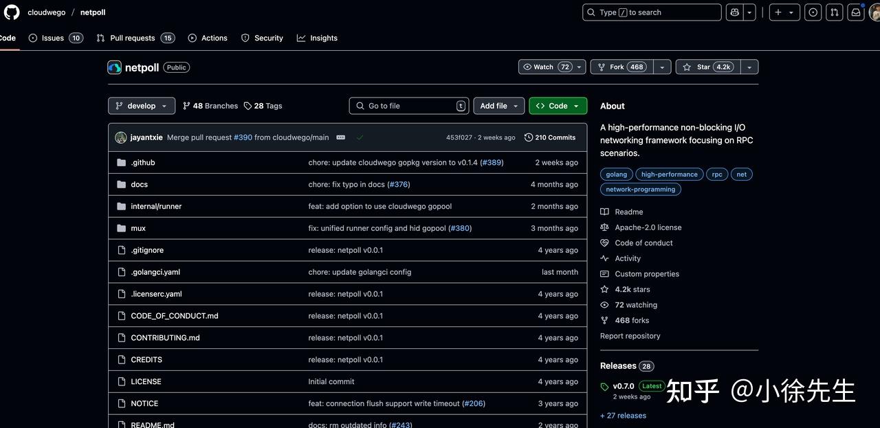 万字学习笔记：cloudwego/netpoll - 知乎