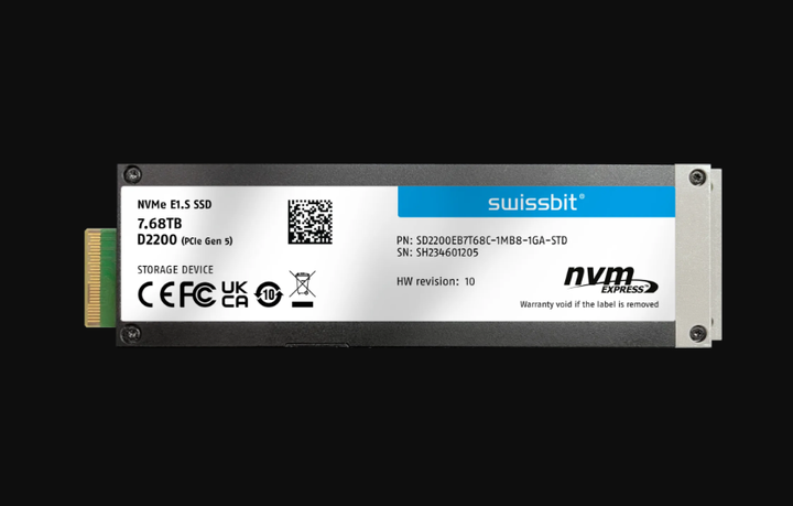 Swissbit企业级E1.S PCIe SSD.S - 知乎