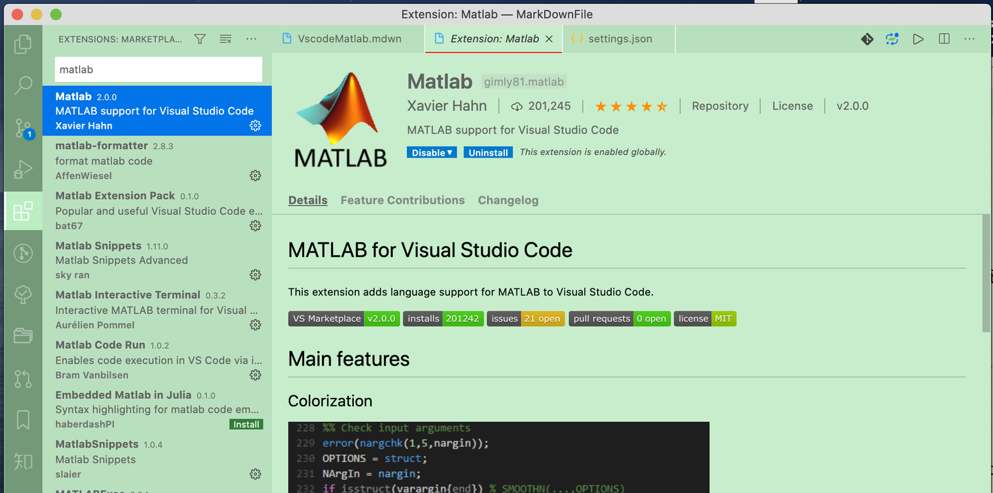 在 Mac OS 上用 VS Code 轻松打造 MATLAB 的工作环境 | Hong's Blog