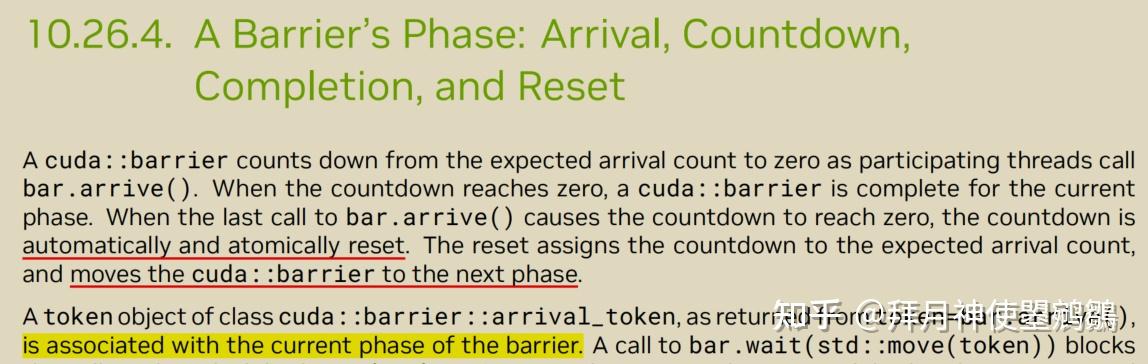 谁能为我介绍一下CUDA中Async Barrier的一些使用细节？ - 知乎