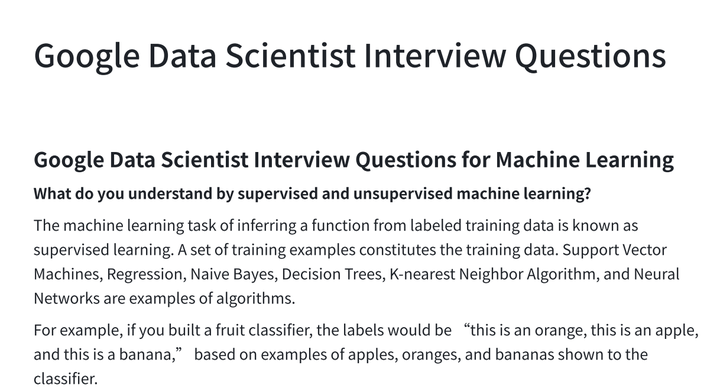 【OfferRealize】今日资源~Google Data Scientist Interview Questions - 知乎