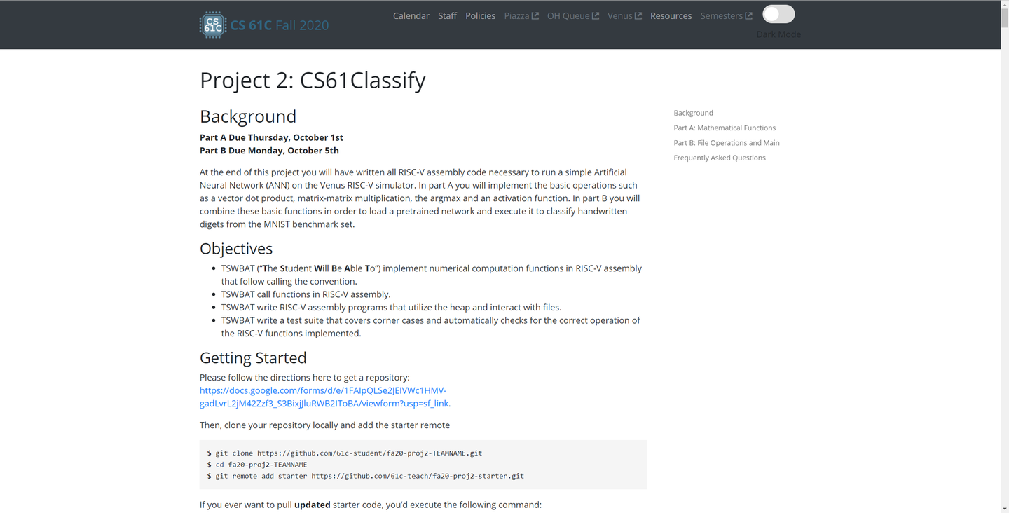 CS61C-FA20-Project2 - 知乎