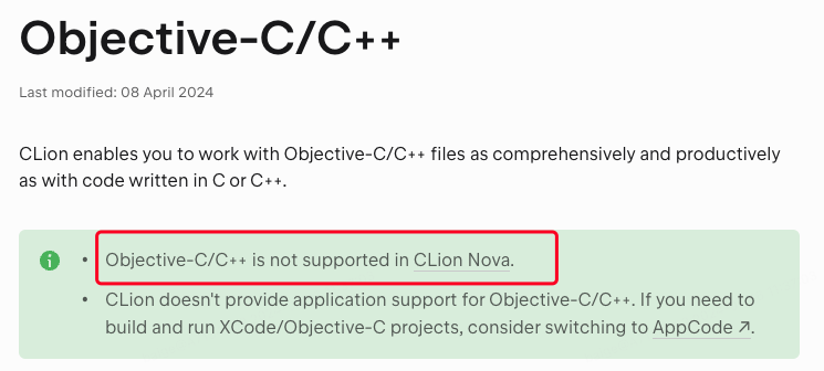 Clion中.mm文件“This file does not belong to any project targe”，且无法自动格式化 - 知乎