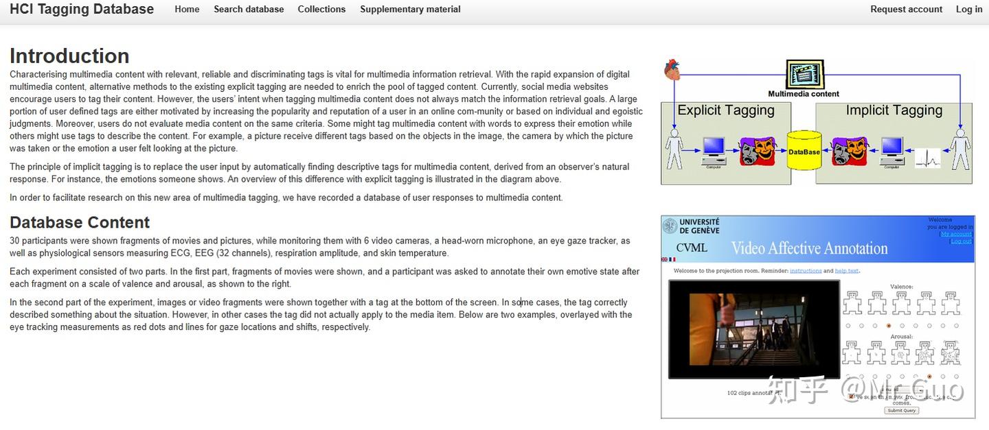 情感计算心电数据集--ECG - 知乎