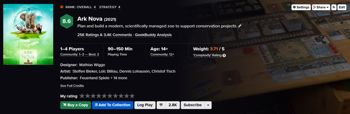 Ark Nova方舟动物园入门攻略 - 知乎