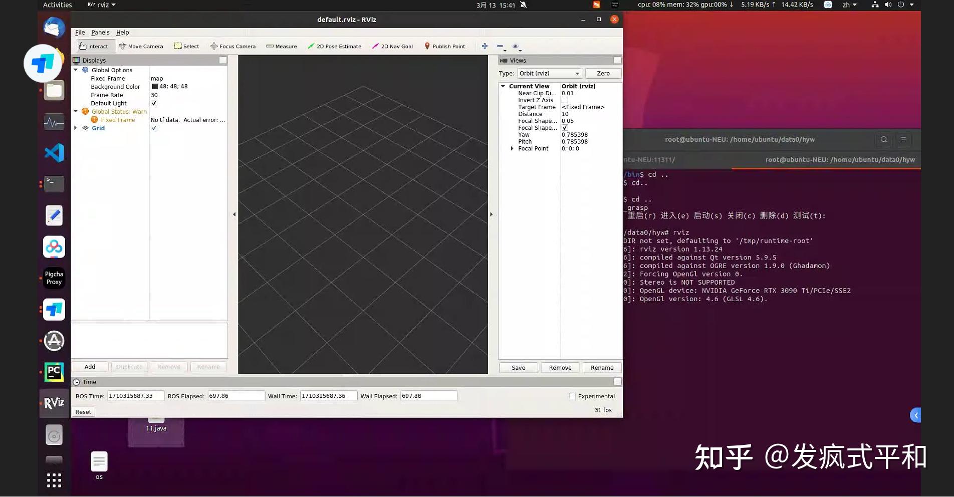 解决docker中使用rviz无法显示 - 知乎