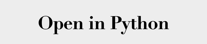 Python中打开文件的讲解——open - 知乎