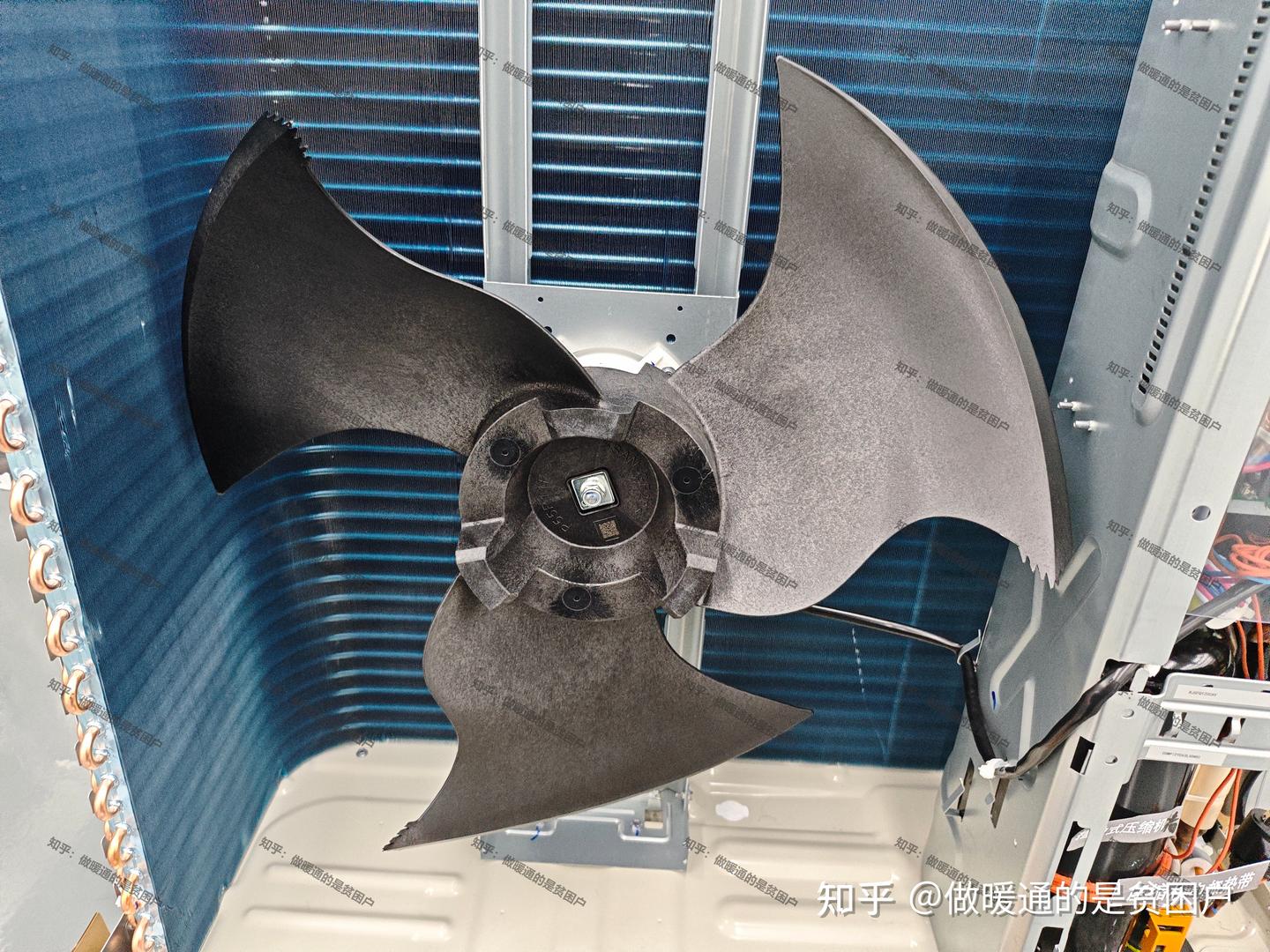 大金VRV-B+12KW主机拆机评测——一款低频能力优先的单风扇主机 - 知乎