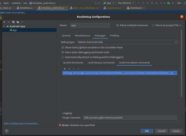 Flutter源码调试 Android Studio关联flutter源码 断点调试flutter源码 - 知乎