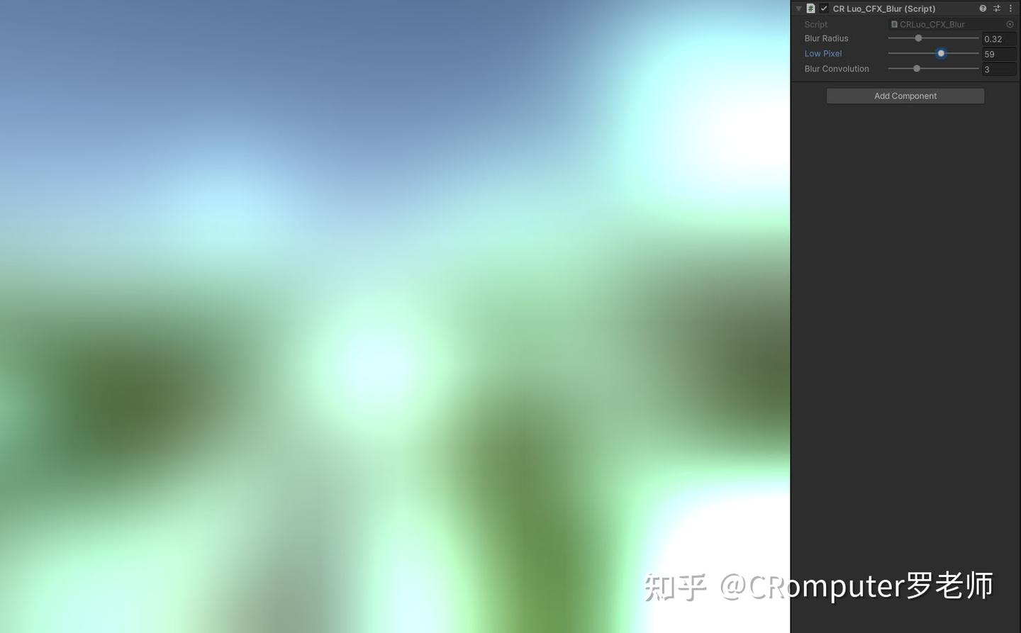 Unity3D后期Shader特效-摄像机模糊(1)-模糊基础Blur - 知乎
