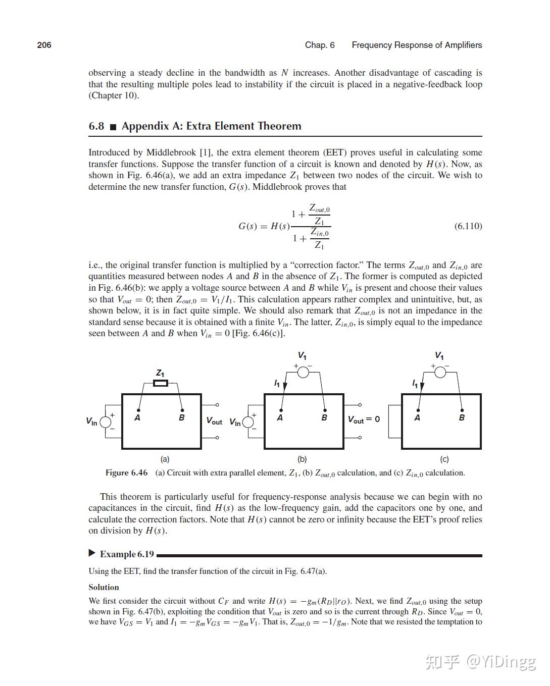 Calculate CS Transfer Function using EET (用额外元件定理 EET 计算共源放大器的传递函数) - 知乎