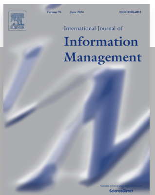 M101《International Journal of Information Management》管理学大类SSCI，中科院一区，顶刊 ...