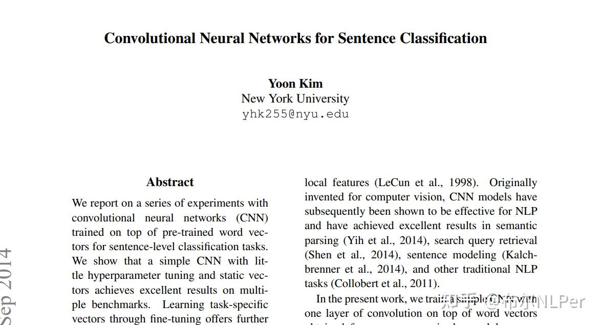 【NLP修炼系列之TextCNN】TextCNN多分类&多标签文本分类实战（附源码） - 知乎