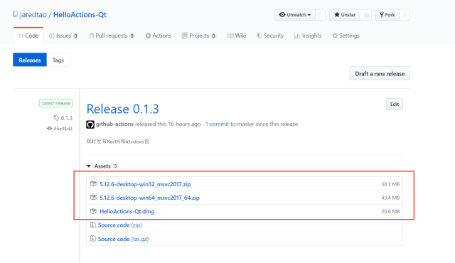Qt使用github-Actions自动化发行 - 知乎