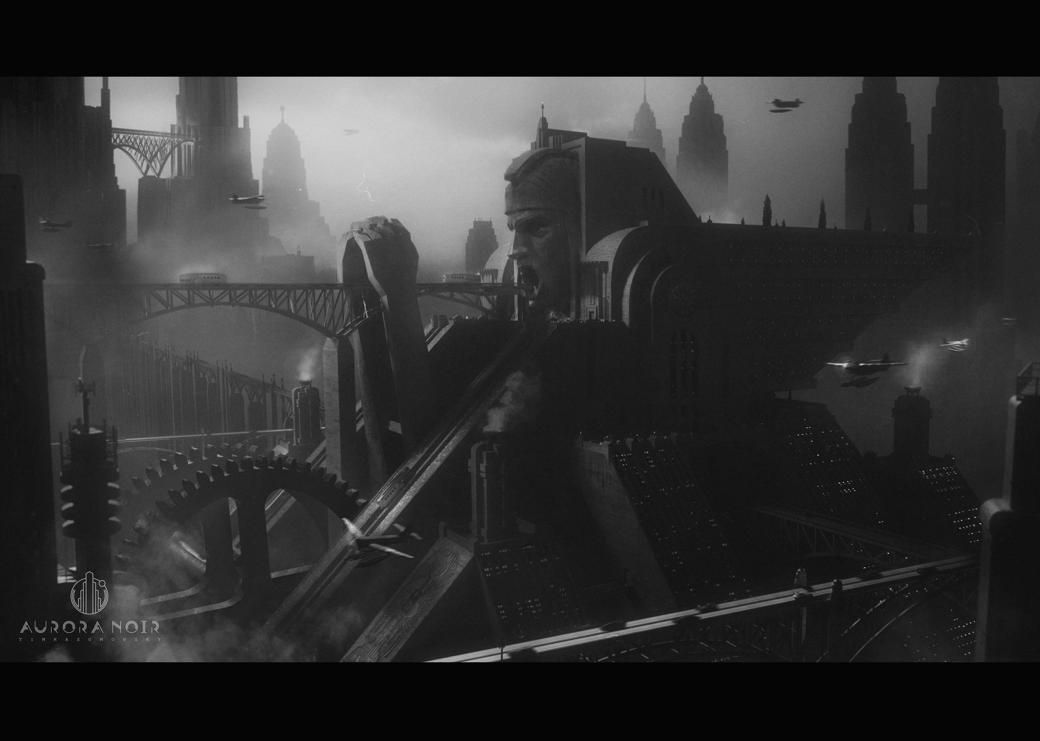 太卷了！概念大神 Tim Razumovsky 的作品满满故事感 - 知乎