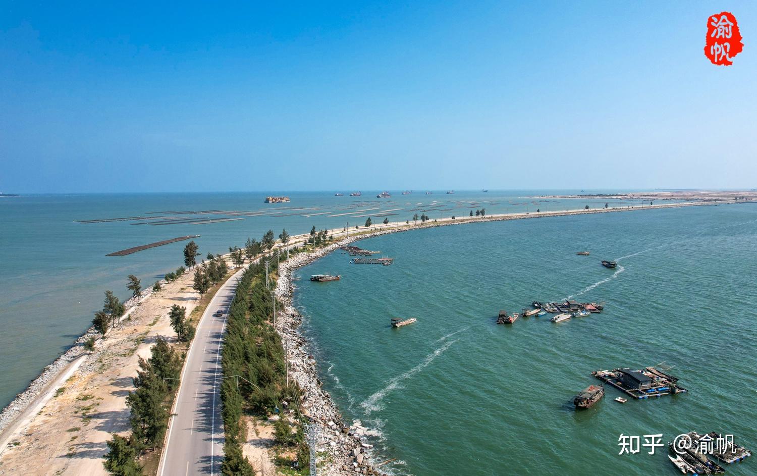 钦州海上公路，广西版西台吉乃尔湖，还是保护白海豚的海上长城 - 知乎