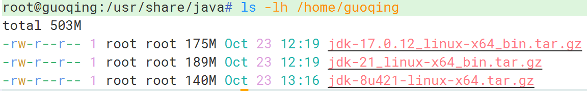 离线部署jdk8,jdk17, Jdk21 知乎 5595