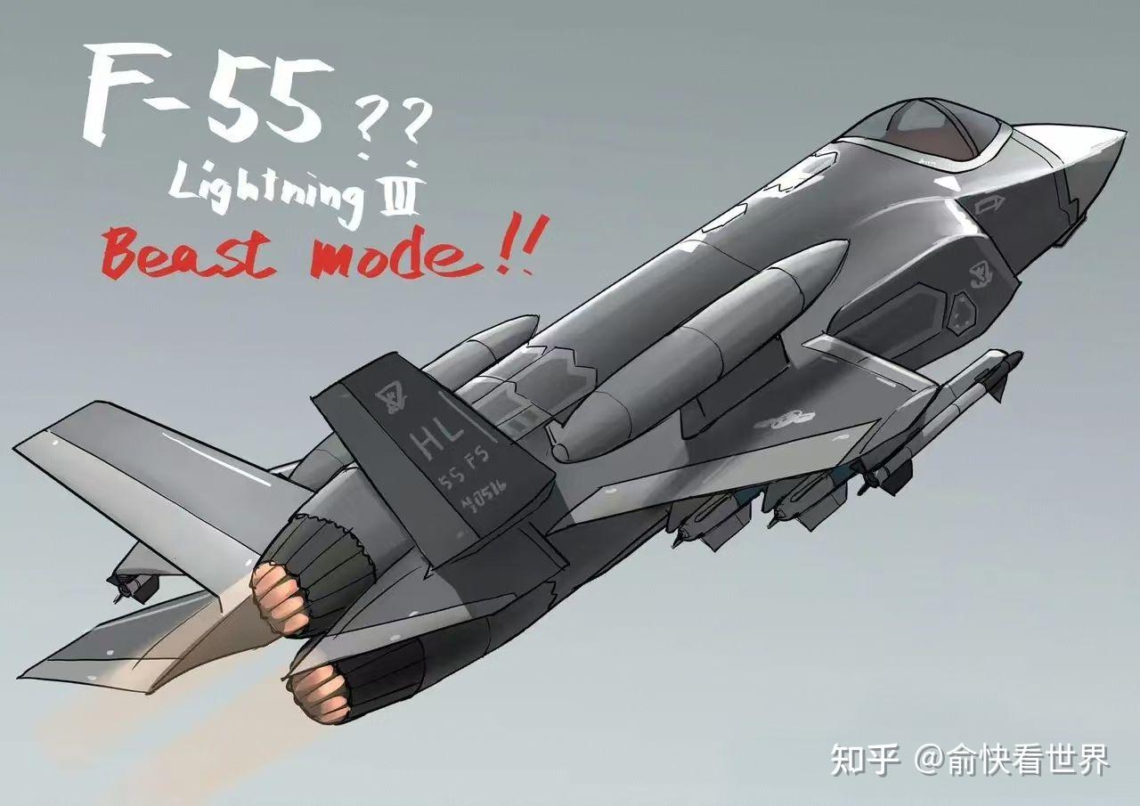 从F-35到F-55：美国六代机“为何总在追赶中国”？ - 知乎