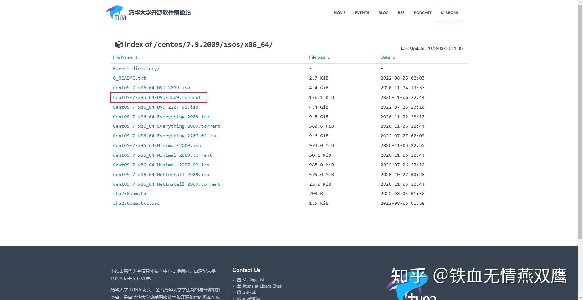 Centos7 ISO镜像下载 - 知乎