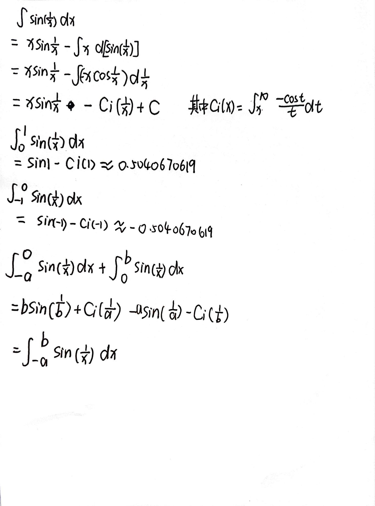 sin-1-x-0