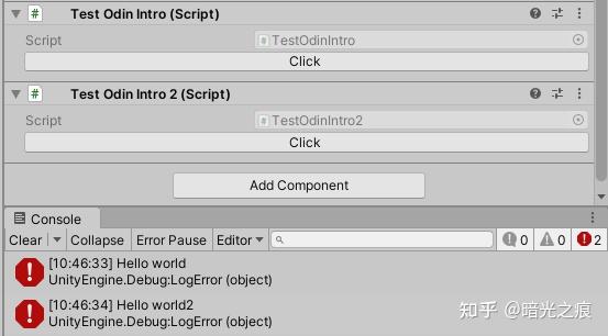 Unity3D Odin Inspector 简单介绍与入门 - 知乎