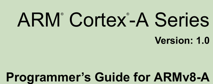 ARM cortex-A 系列ARMv8-A程序员指南：前言 - 知乎