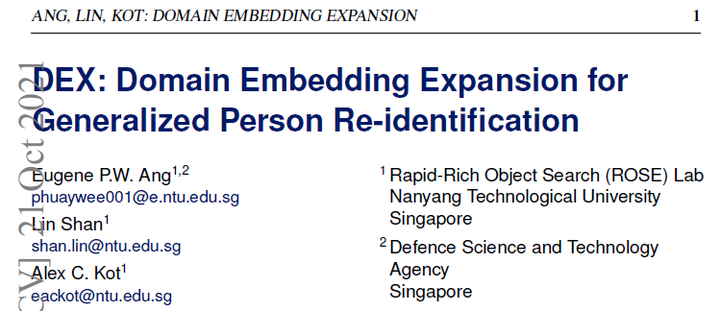 论文笔记37：DEX: Domain Embedding Expansion for Generalized Person Re-identification - 知乎