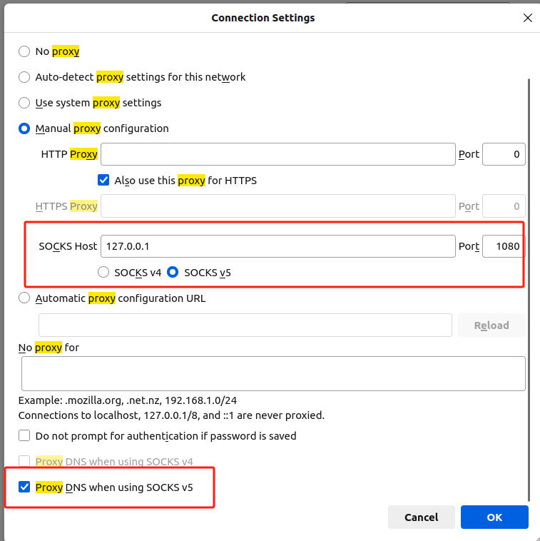 Ubuntu+Shadowsock-electron+Firefox配置