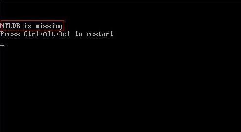 电脑开机黑屏，提示NTLDR is missing怎么解决？ - 知乎