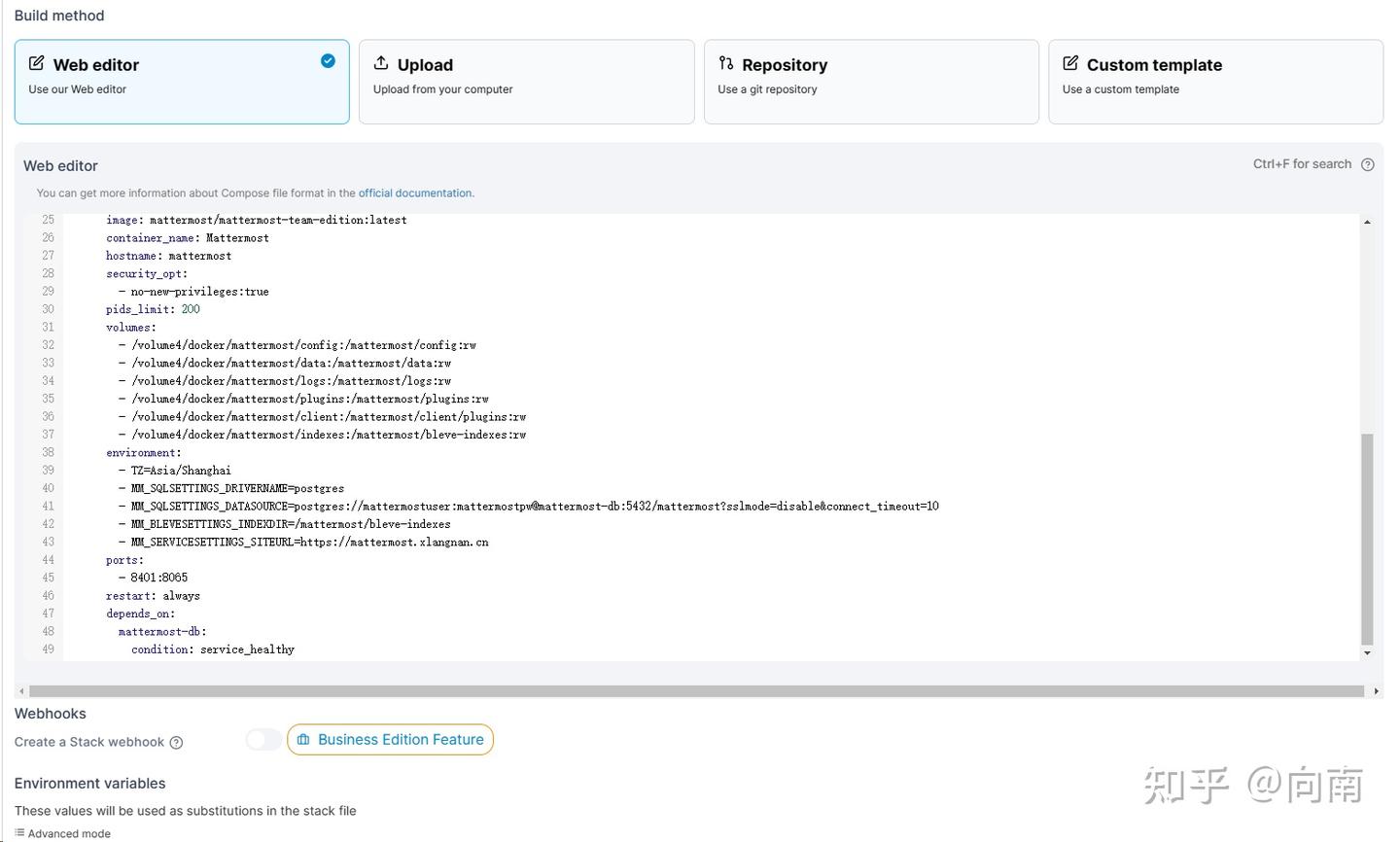 利用Docker Portainer在群晖Synology NAS 上安装 Mattermost - 知乎