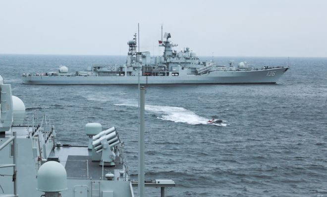 35艘052D将全部交付，强盛阵容已经出现，准迎接双重考验 - 知乎