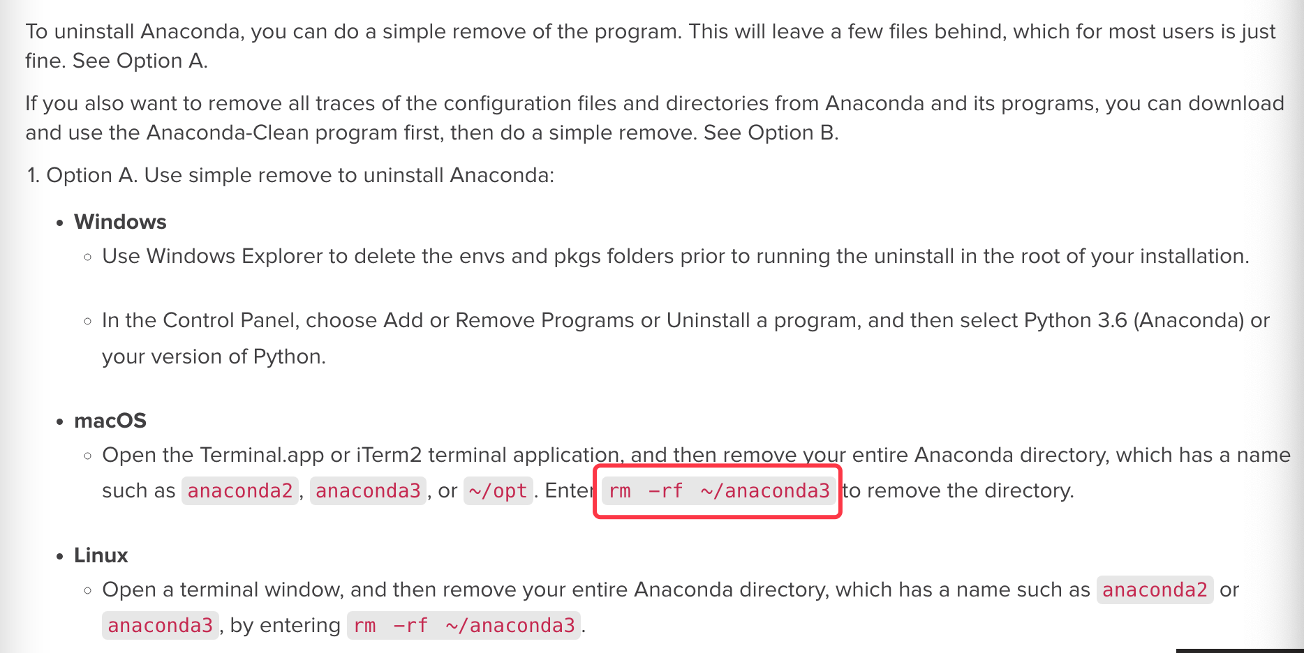 mac安装anaconda，到最后提示安装失败，“安装器遇到一个错误，导致安装失败”，请大神们帮忙？ - 知乎