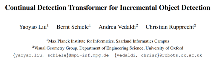 【CVPR2023】可持续检测的Transformer用于增量对象检测 - 知乎