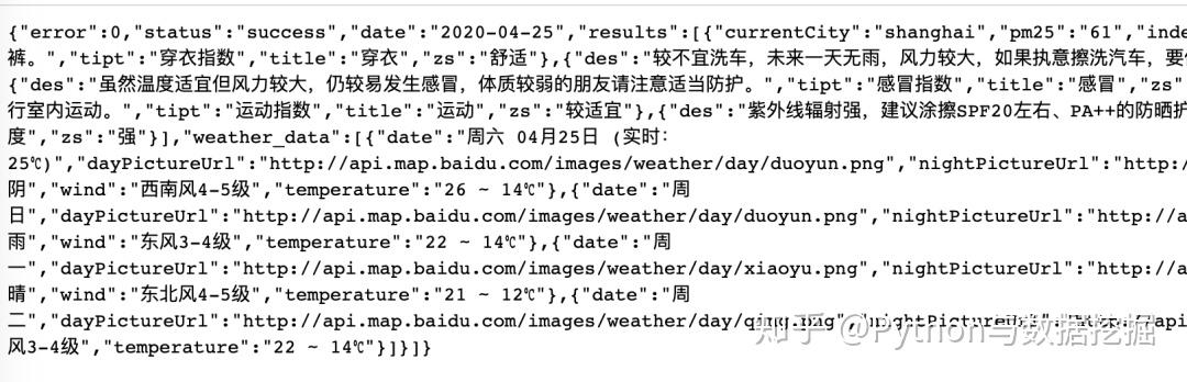 如何利用Python处理JSON格式的数据接口(详细版) - 知乎