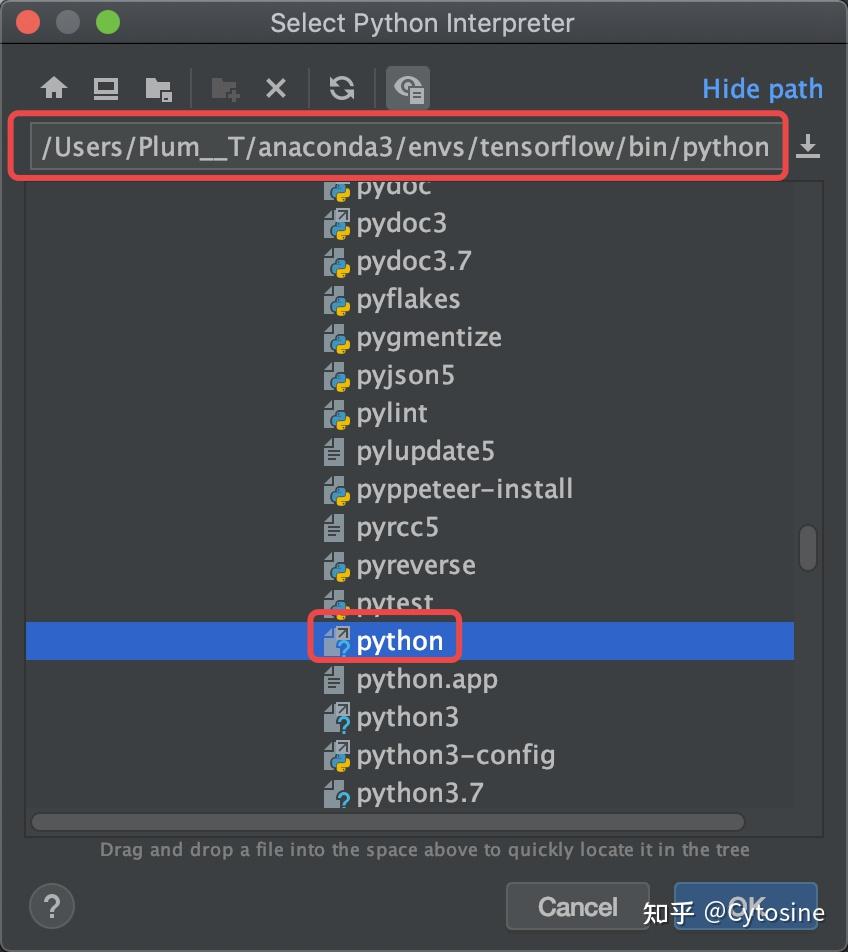 macOS下的PyCharm进入Anaconda虚拟环境 - 知乎